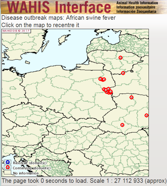 Ogniska ASF w Polsce! Nowe przypadki!