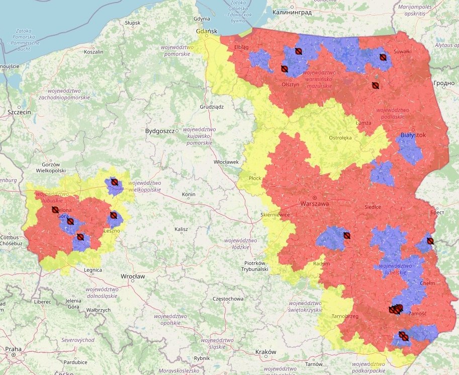 Nowe ogniska ASF rozproszone po Polsce! Po raz pierwszy na Mazowszu!