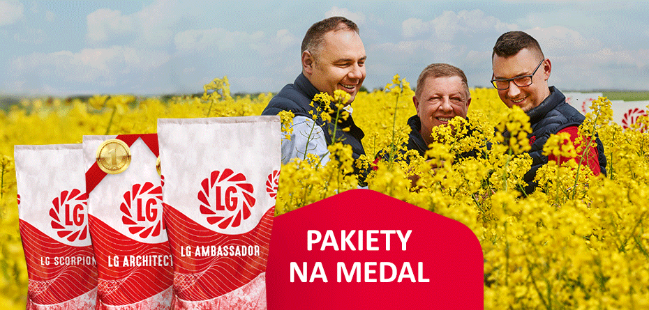 Nasiona rzepaku w promocji