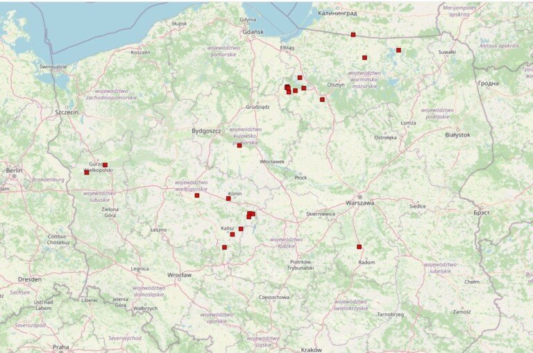Ogniska ptasiej grypy 2025 – nowe przypadki w trzech regionach